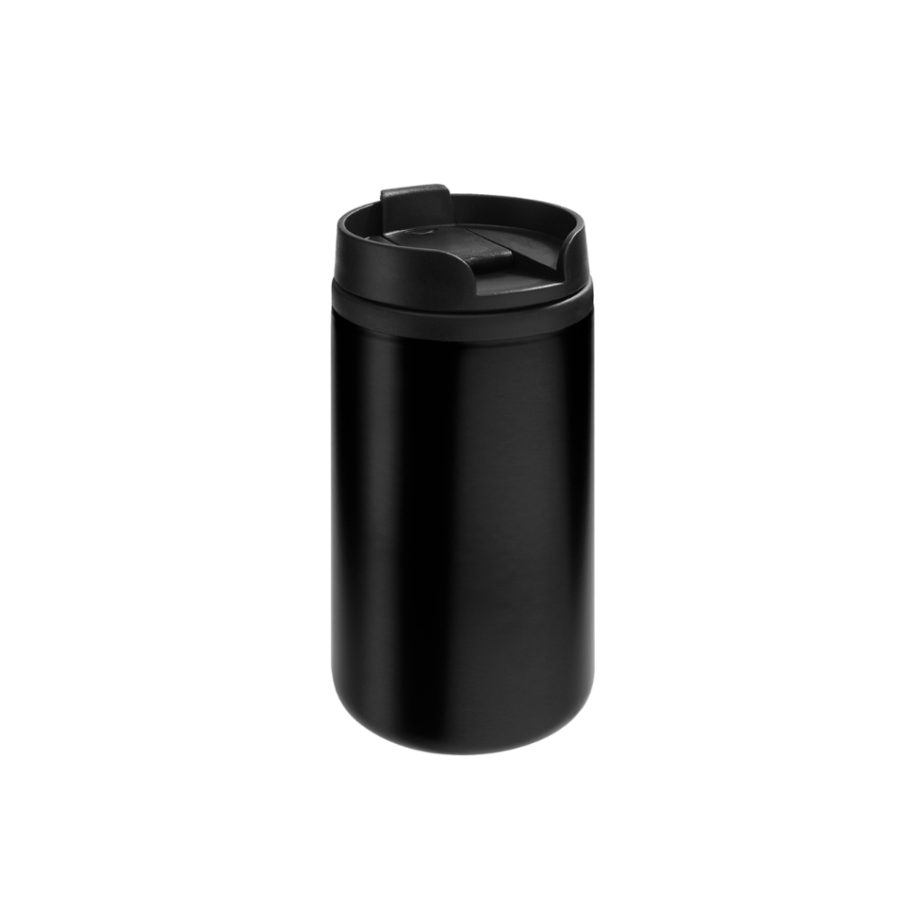 Mug Negro con logo Grabado/ 30 unidades - The Kingdom Regalos Corporativos